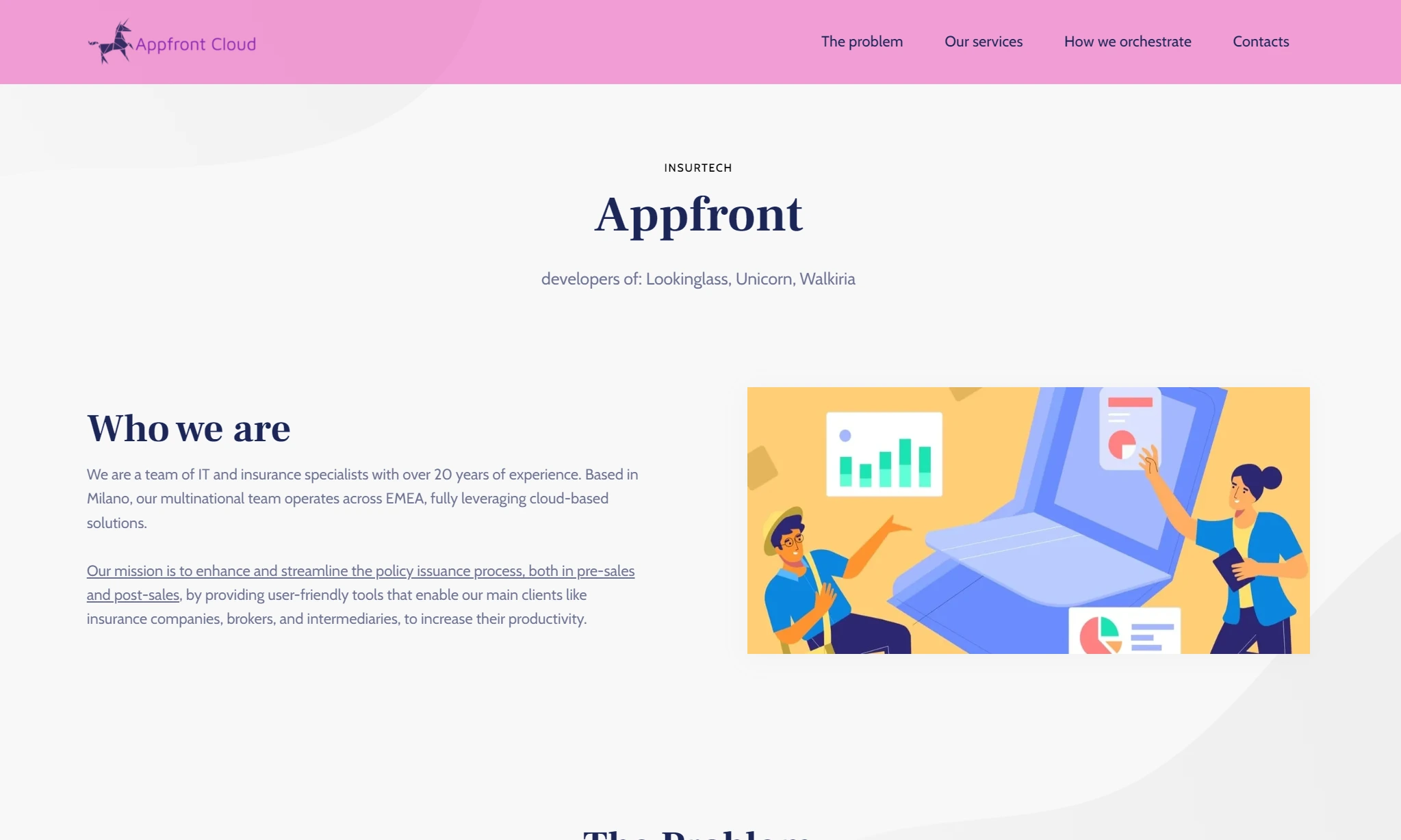 Appfront Cloud in Milan Enhancing Insurance with Insurtech | About Us